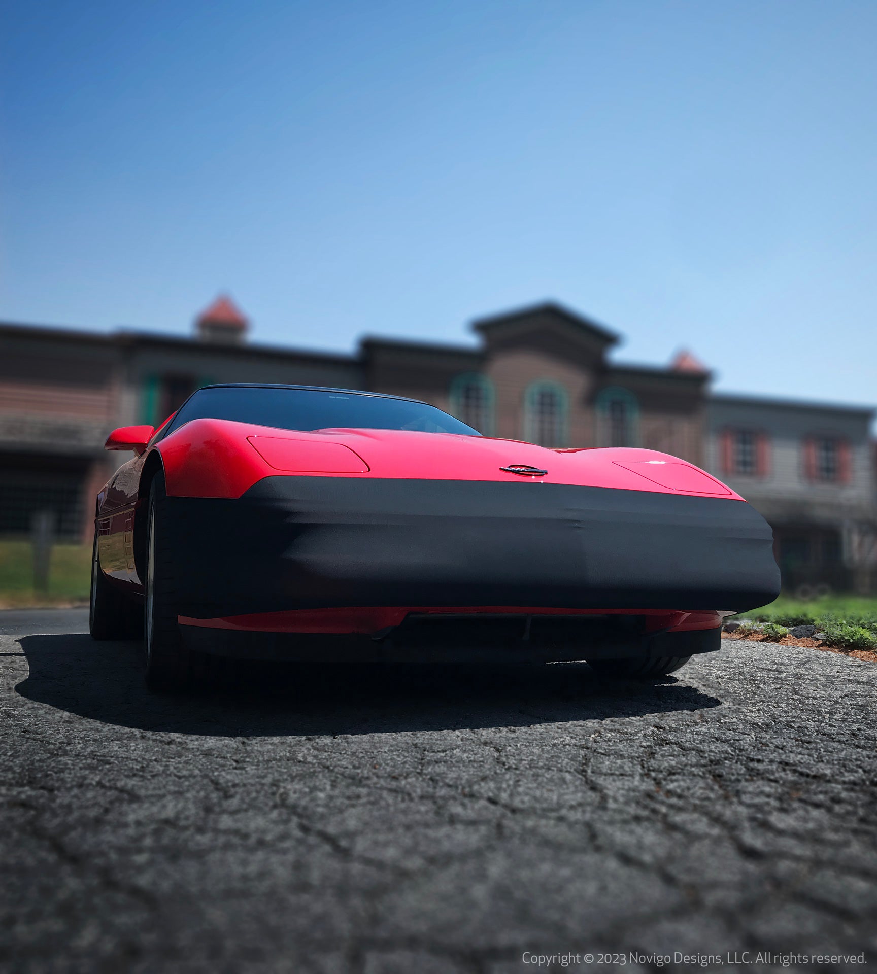 NoviStretch C4 Corvette Front Bumper Mask